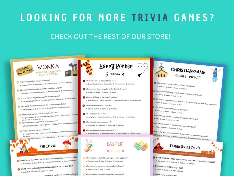 90s Music Trivia Game Digital Download Printable Multiple Choice Quiz ...