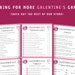 Galentine's Day Movie Match Game | Printable Film Quote Trivia ...