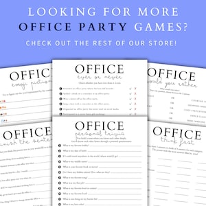 Printable the Price is Right Office Party Game: Co-worker Trivia ...