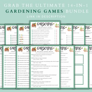 Gardening What's in Your Garden Game | Gardening Game for Kids & Adults ...