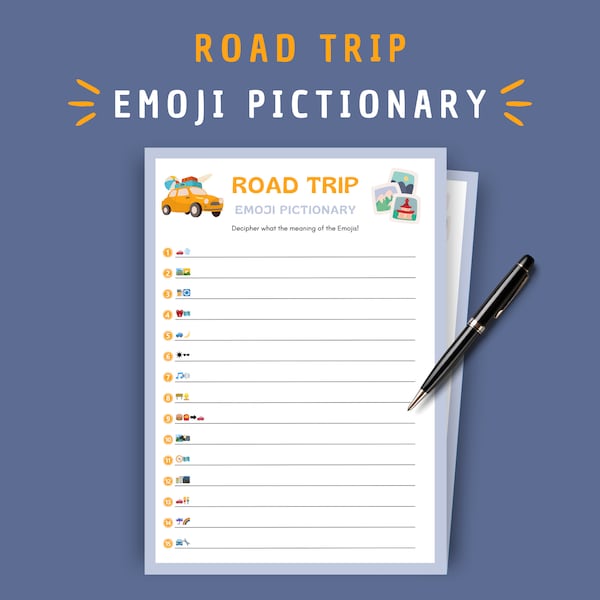 Emoji Game Travel - Etsy