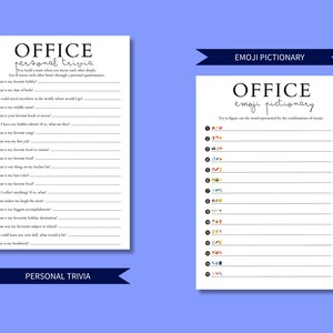10-in-1 Printable Office Party Games Bundle, Digital Download, Co ...