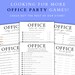 Printable Multiple Choice Trivia Office Party Game Fun Co-worker Game ...