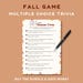 Fall Trivia Game: Fun Autumn Party Activity (printable) - Etsy