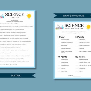 Printable Science Games Bundle: 10-in-1 Trivia, Pictionary, Riddles ...