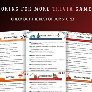 Printable Christmas Songs Trivia Game Christmas 2023 Quiz Multiple ...