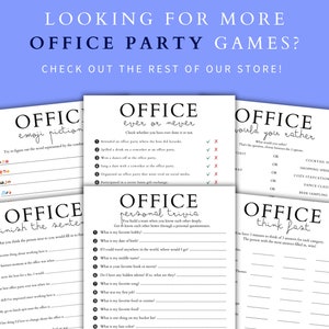 Printable Emoji Pictionary Office Party Game | Fun Co-worker Trivia ...