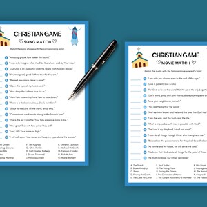 Christian Games Bundle: Bible Trivia, Icebreakers (digital Download) - Etsy