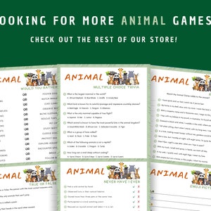 Animal Emoji Pictionary | Instant Download | Emoji Pictionary Animal ...