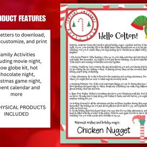 Elf Letters to Kids for 25 Days of Fun, Activities, Crafts, and Treats ...