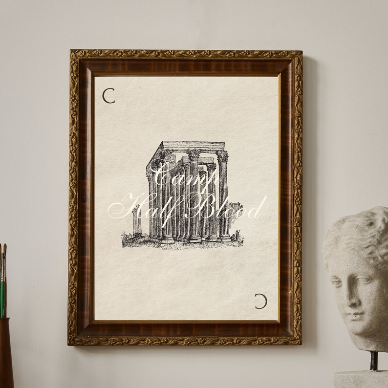 Percy and Annabeth Minimalist Poster Set | Percy Jackson & the ...
