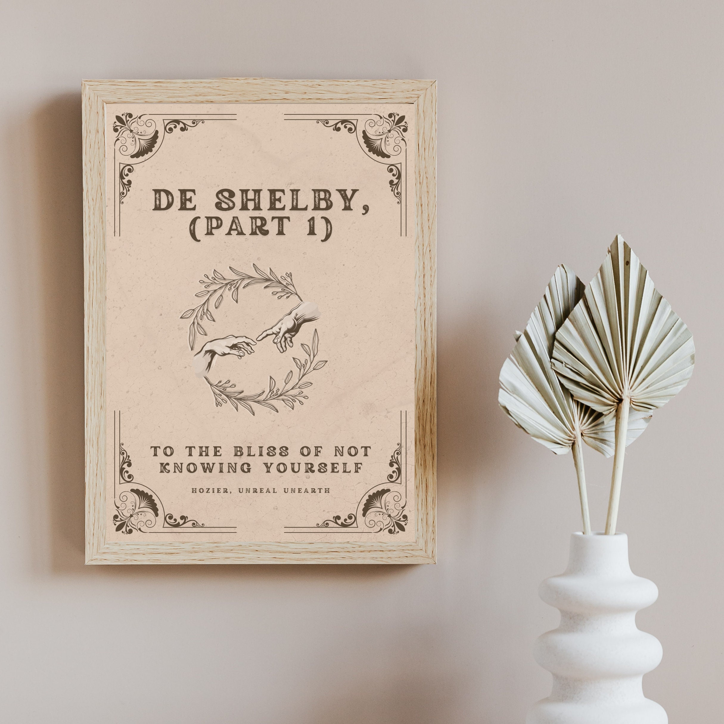 Hozier Vintage Poster De Shelby, Part 1 Digital Print Unreal Unearth ...