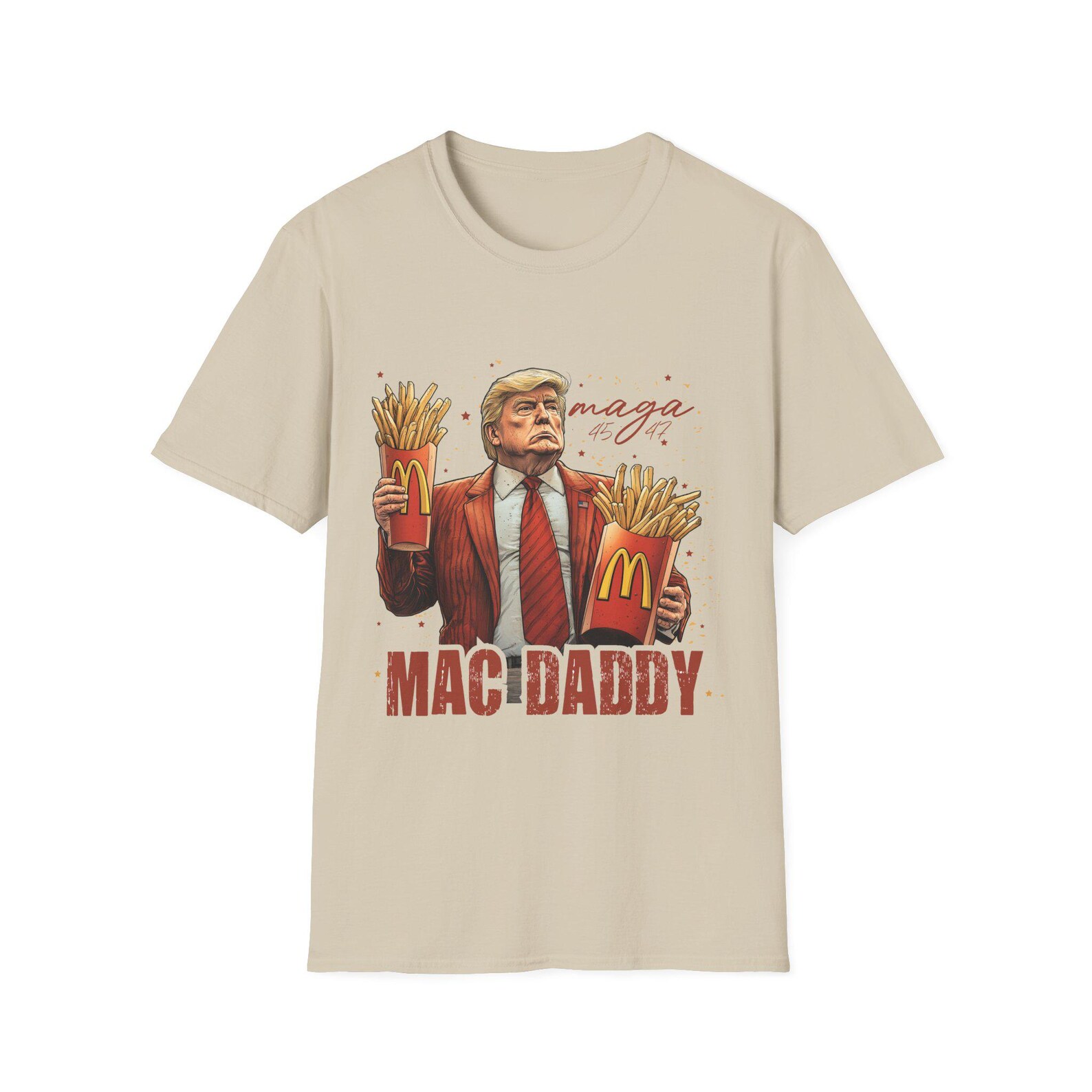 Novelty Trump T-shirt: Trump Mac Daddy Shirt, Make America Great Again ...