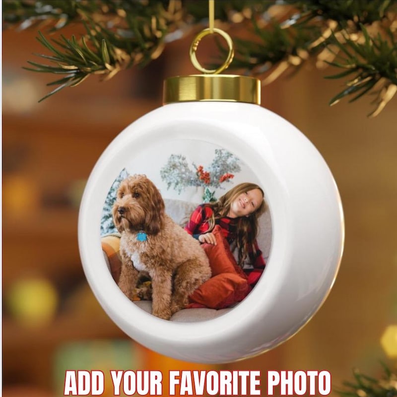 Custom Christmas Photo Bulb - Etsy