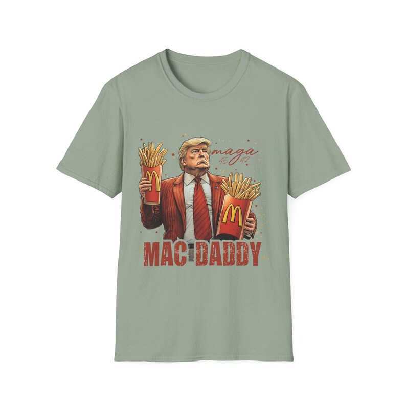 Novelty Trump T-shirt: Trump Mac Daddy Shirt, Make America Great Again ...