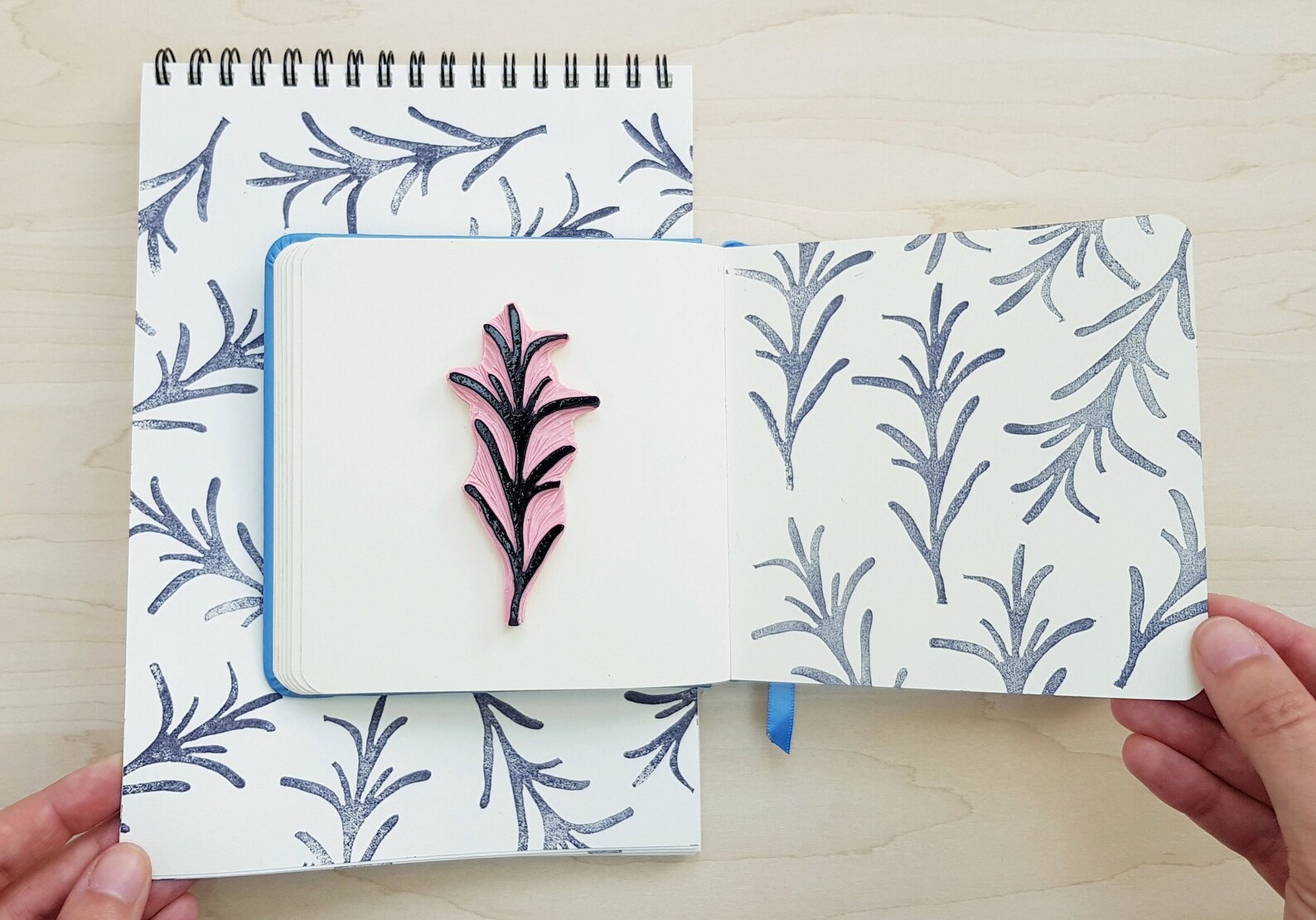 Rosemary Twig Rubber Stamp for Labelling Handmade Hair Shampoo and ...