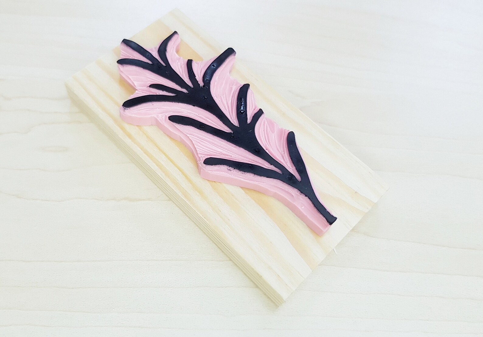 Rosemary Twig Rubber Stamp for Labelling Handmade Hair Shampoo and ...