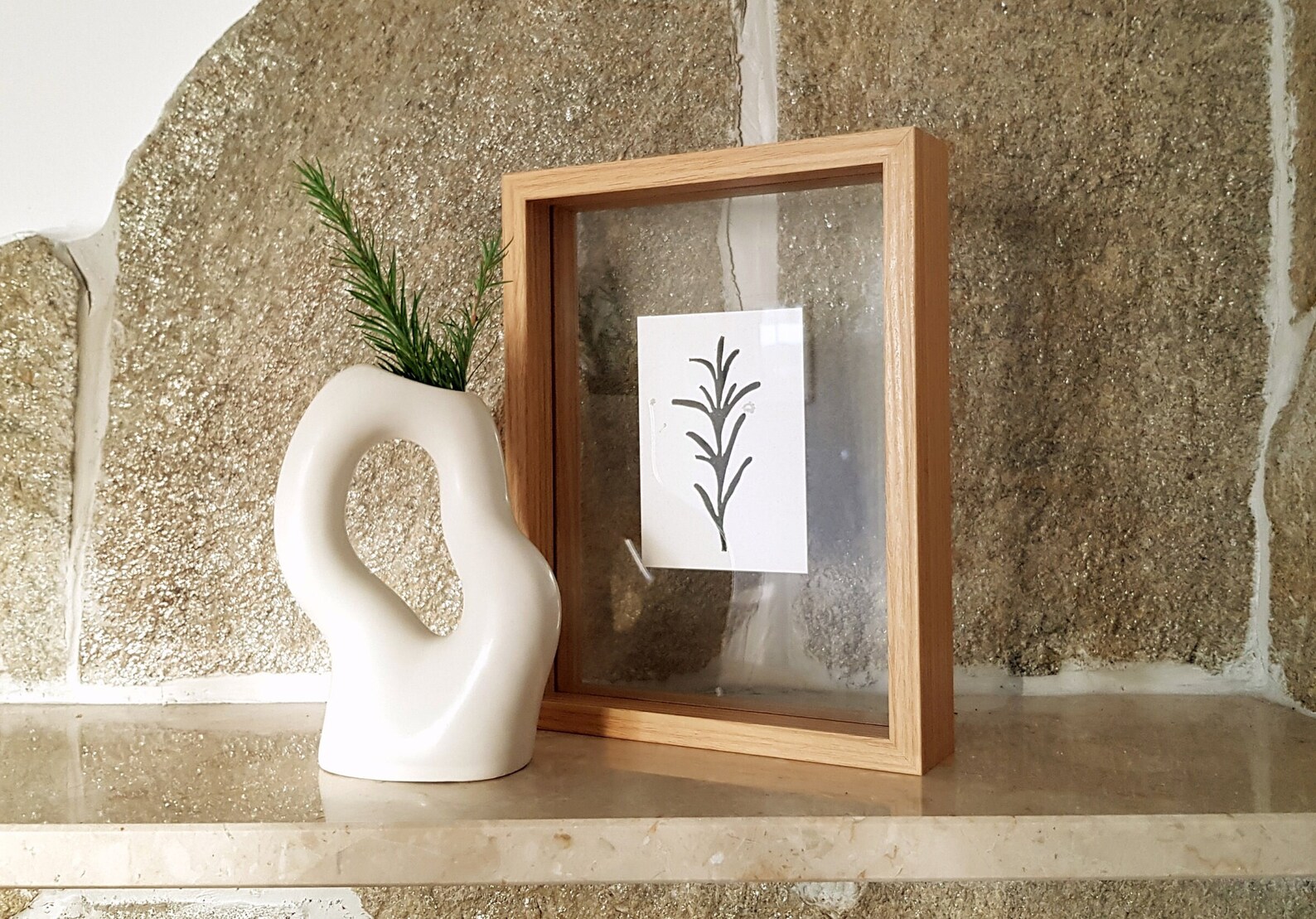 Rosemary Twig Rubber Stamp for Labelling Handmade Hair Shampoo and ...