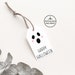 Cute Ghost Halloween Gift Tags | Printable PDF - Etsy