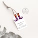 Printable Halloween Gift Tags | Witching You a Happy Halloween - Etsy
