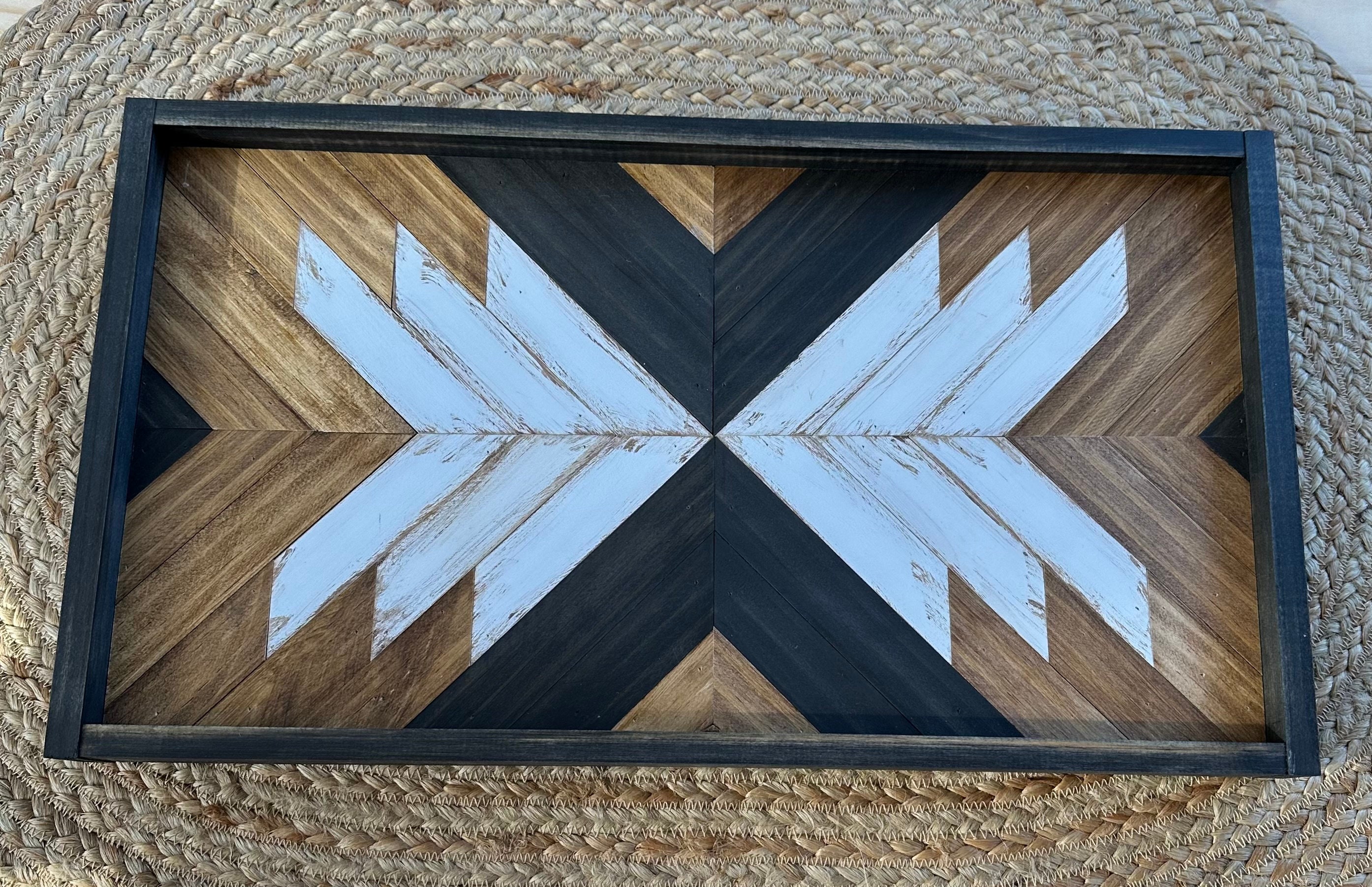 Aztec Wood Wall Art, Boho Art, Aztec Wood, Boho Wood Art, Wood Wall ...