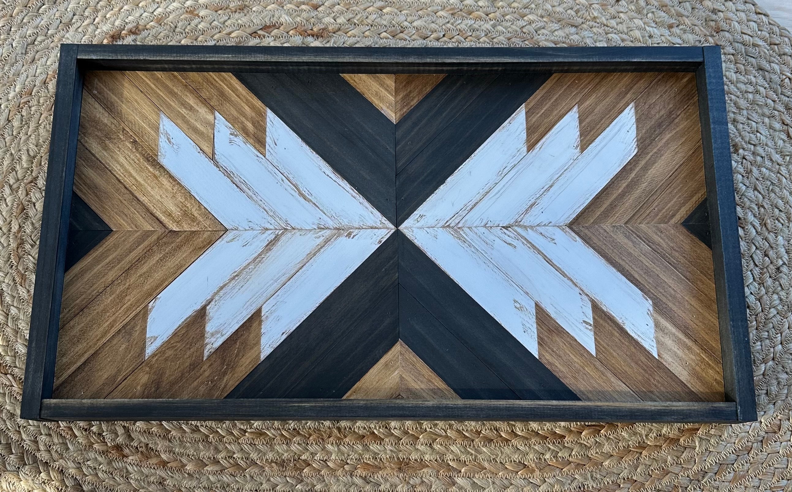 Aztec Wood Wall Art, Boho Art, Aztec Wood, Boho Wood Art, Wood Wall ...