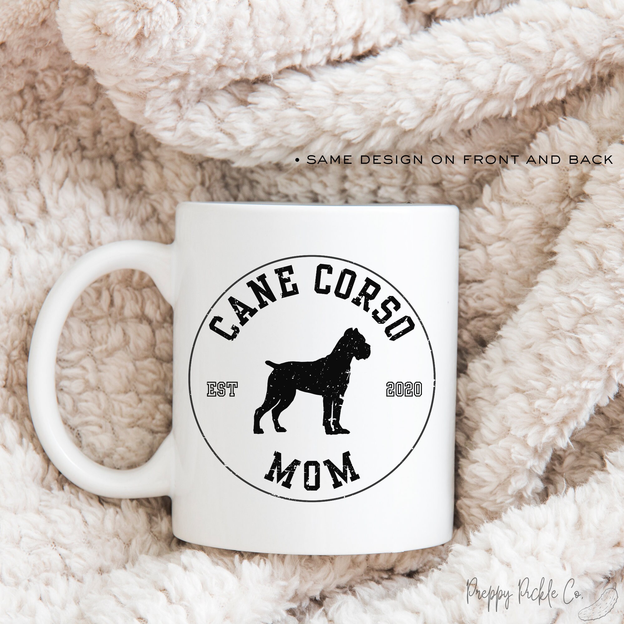 Custom Cane Corso Mom Mug, Cane Corso Gift, Corso Mom,dog Mom Mug, Dog ...