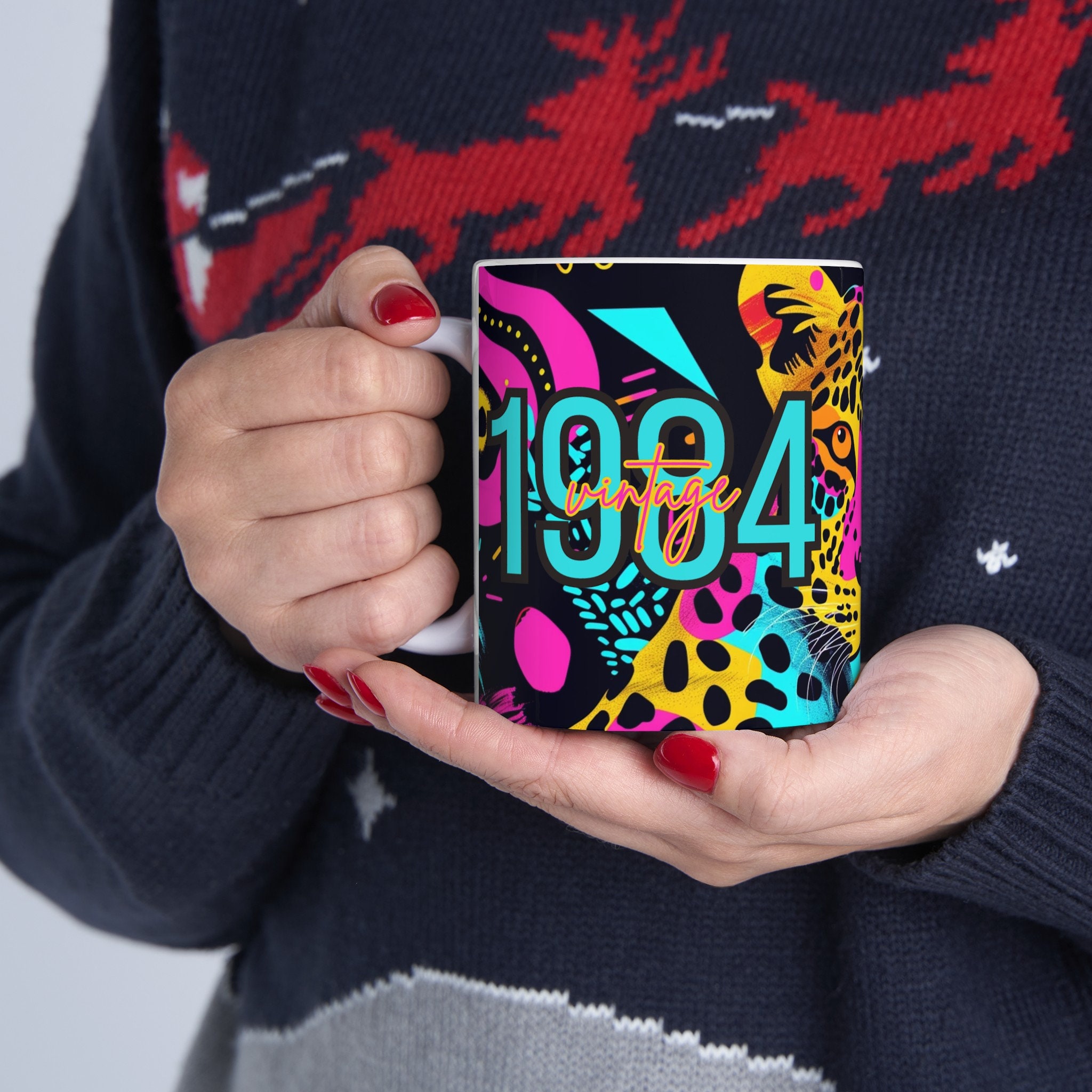 40th Birthday Mug, Vintage 1984 Mug, 40th Birthday Gifts for Women ...