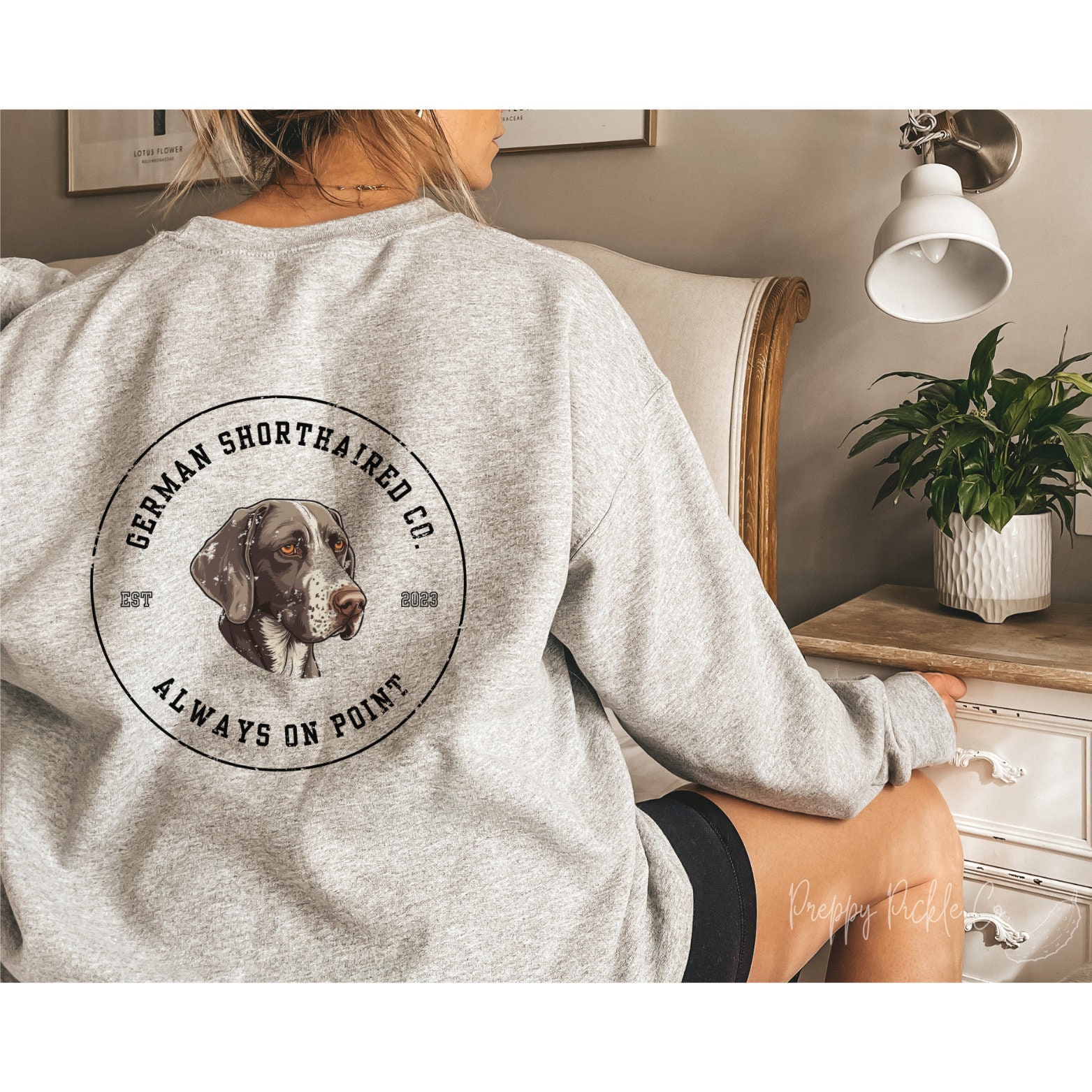 German Shorthaired Pointer Shirt, GSP Mom Shirt, GSP Sweatshirt, German ...