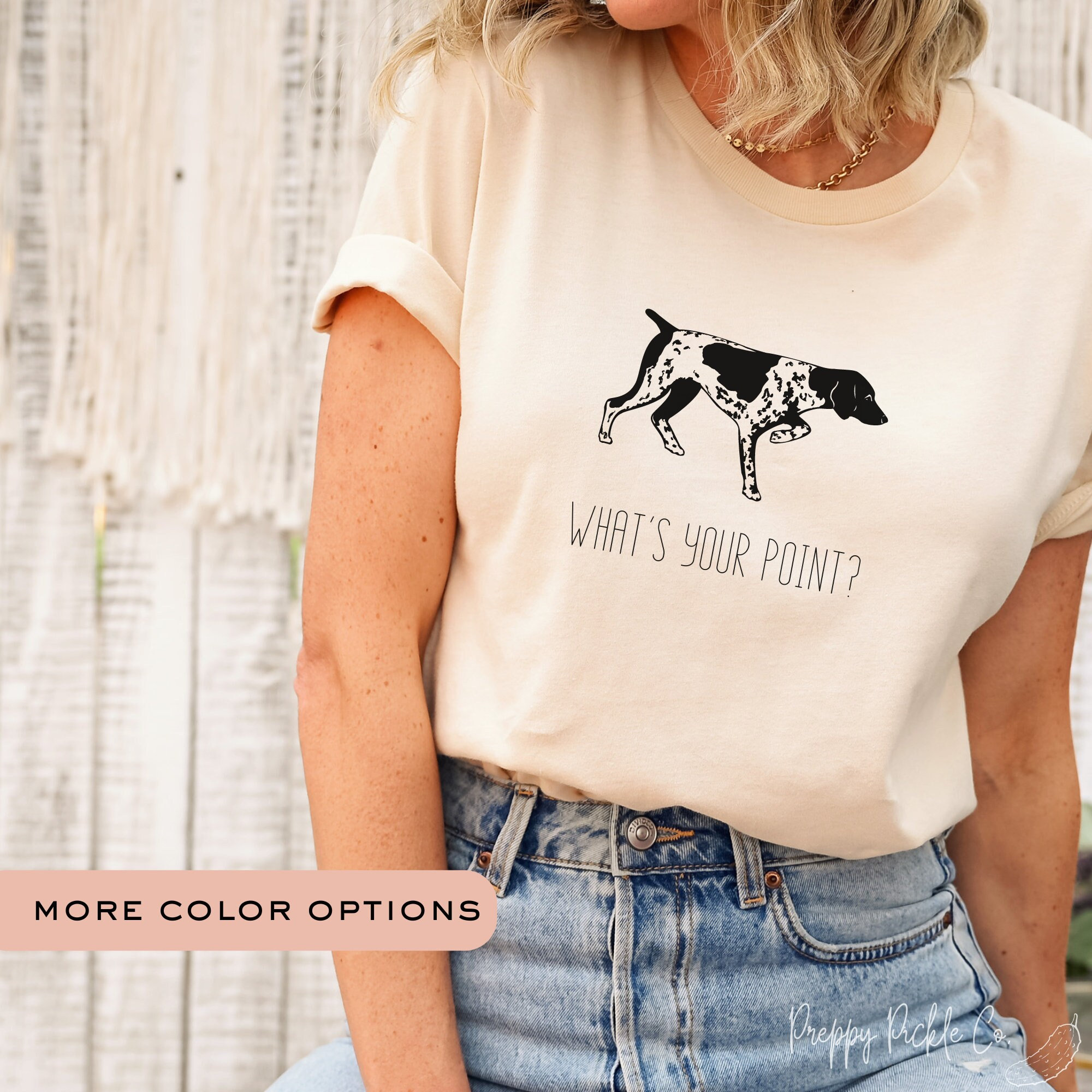 Funny GSP Tshirt, Sarcastic Pointer Mom Tee, Pointer Dad Shirt, German ...