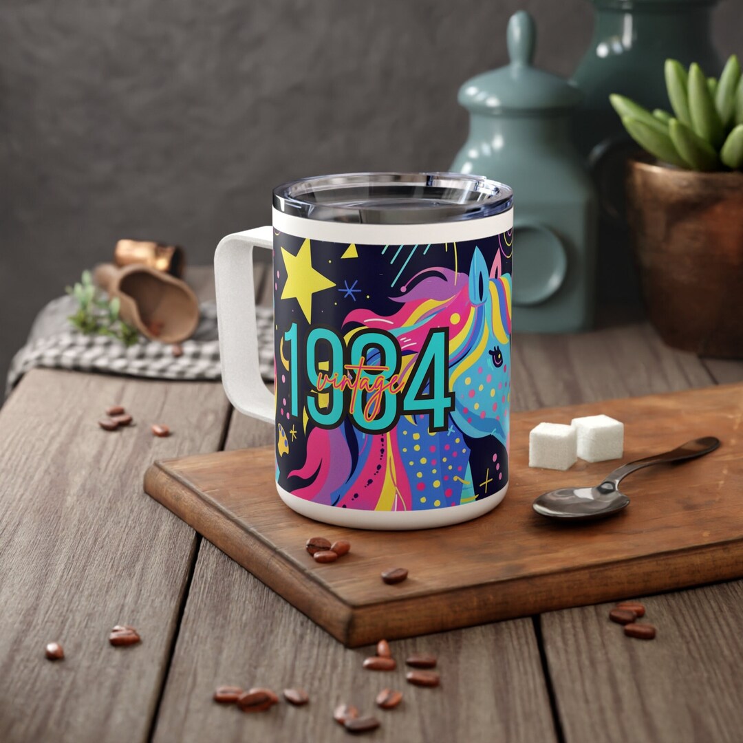 40th Birthday Mug, Vintage 1984 Mug, 40th Birthday Gifts for Women ...