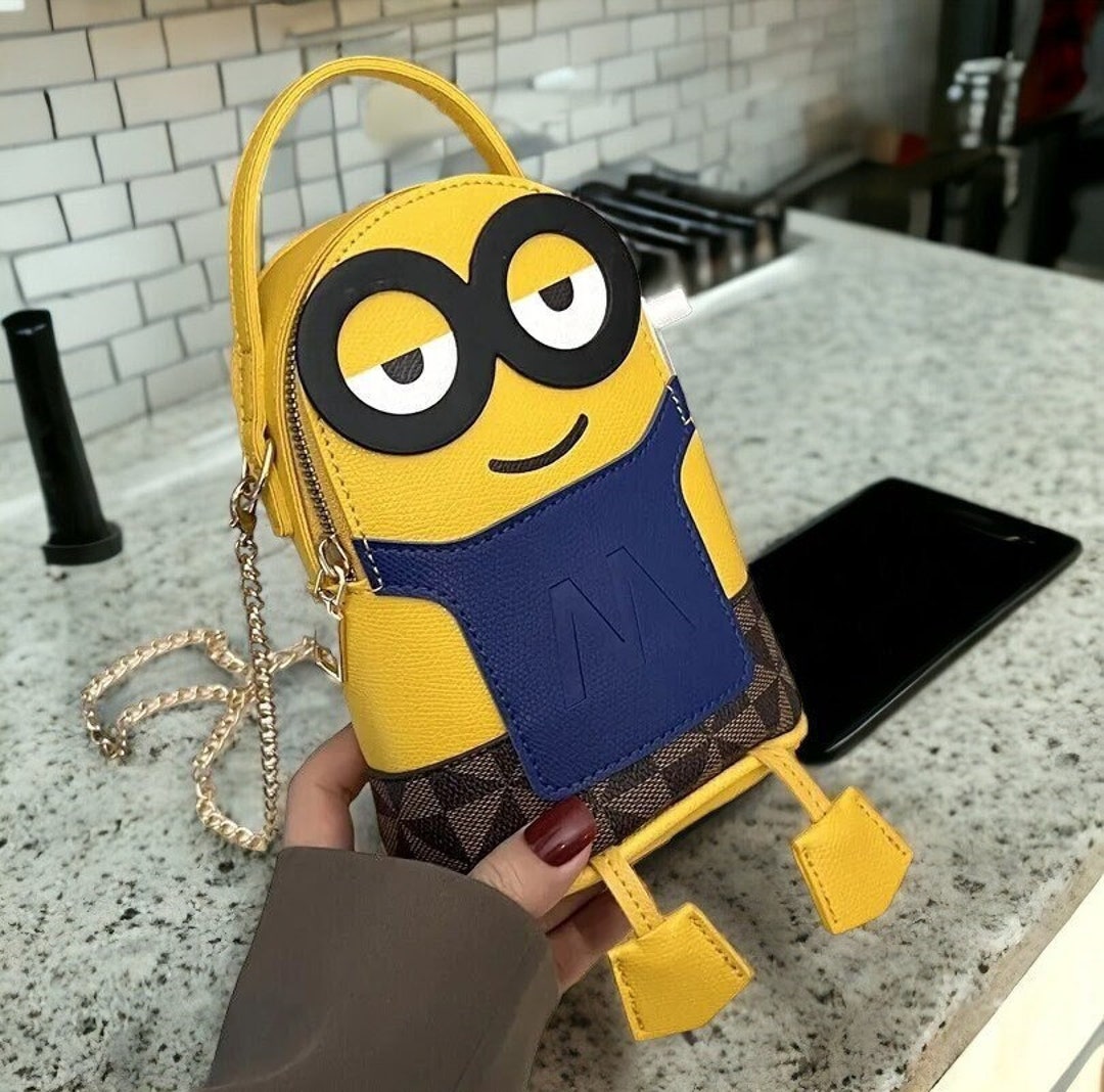 Adorable Minion Purse Crossbody Bag With Shoulder Bag Gift for - Etsy