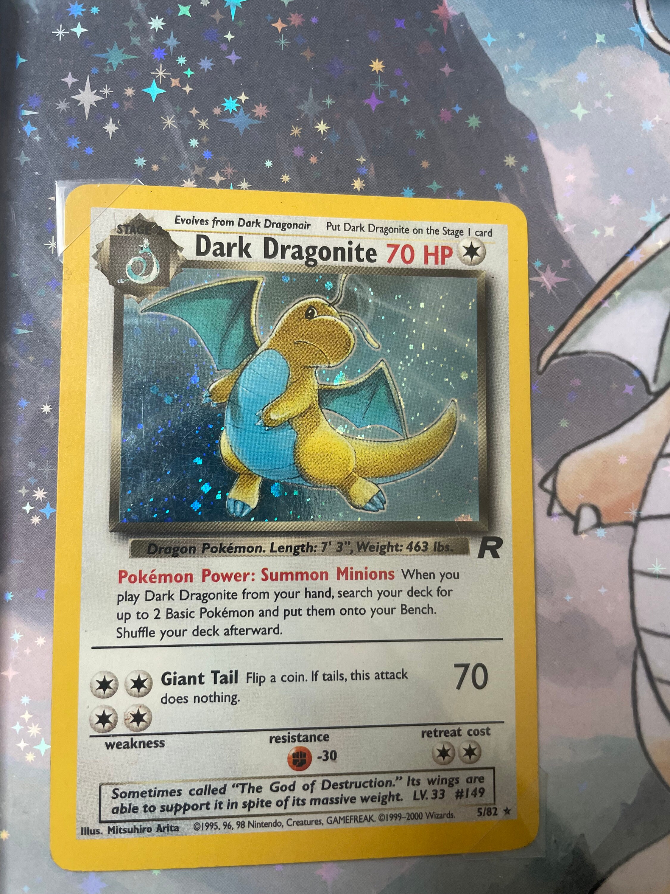 Dark Dragonite Evolution Tree Frame - Etsy