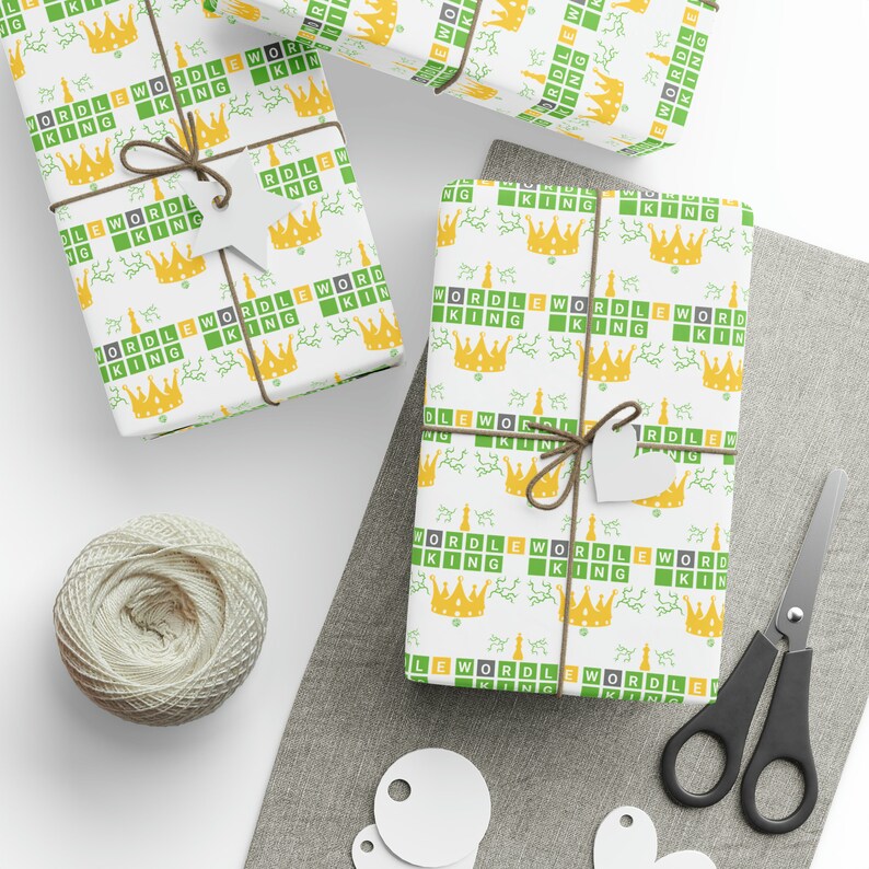Funny Wordle King Word Game Gift Idea Birthday, Christmas, Holiday ...