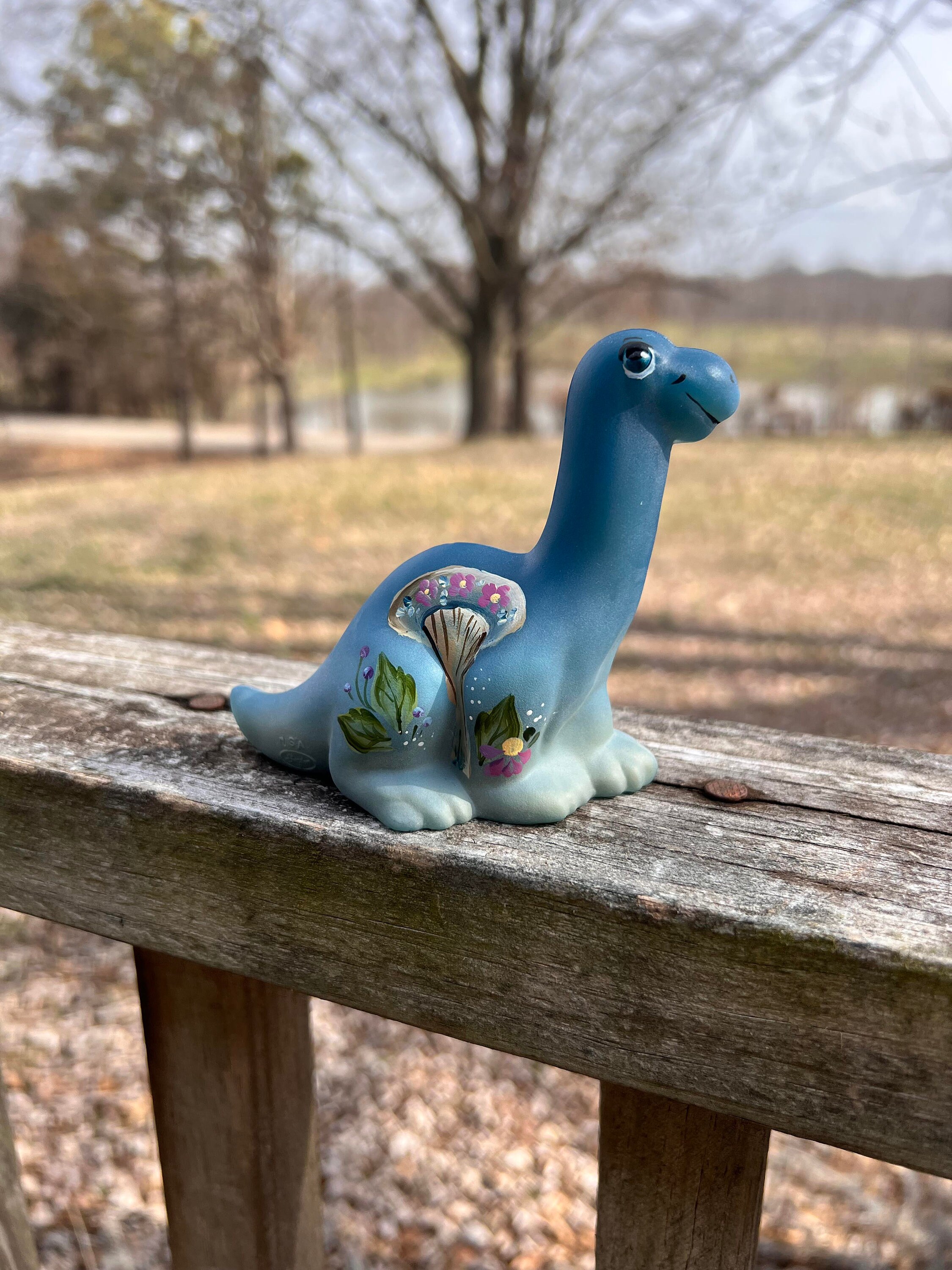 Fenton Dinosaur M. Kibbe 18/43 2023 - Etsy