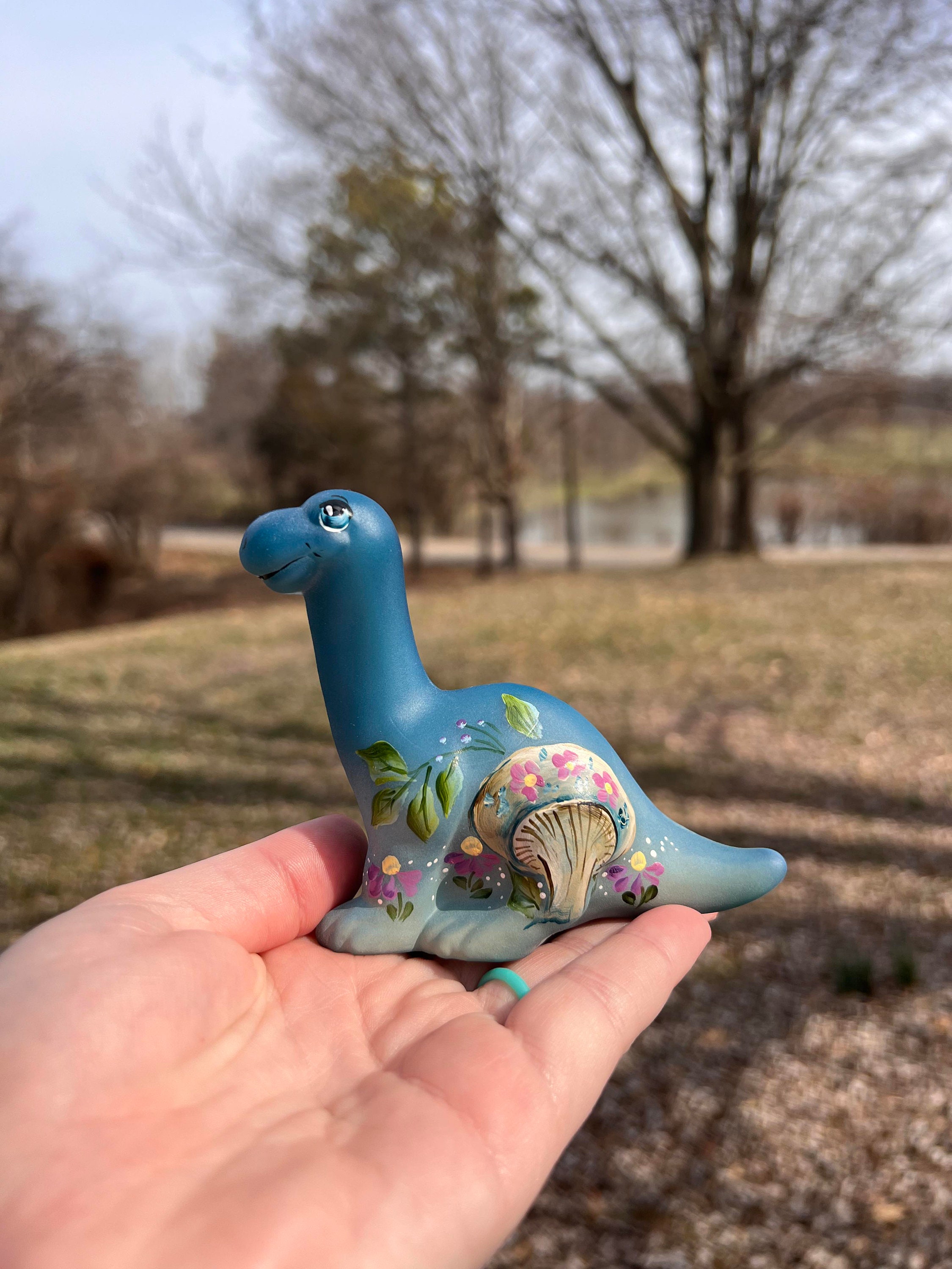 Fenton Dinosaur M. Kibbe 18/43 2023 - Etsy