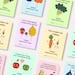 Vegetables Valentine's Day Cards, 6 Printable Food Valentines Cards ...