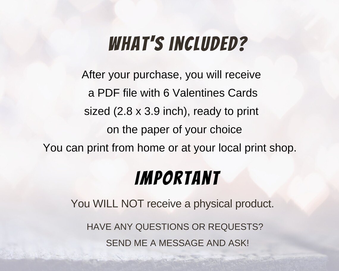 Vegetables Valentine's Day Cards, 6 Printable Food Valentines Cards ...