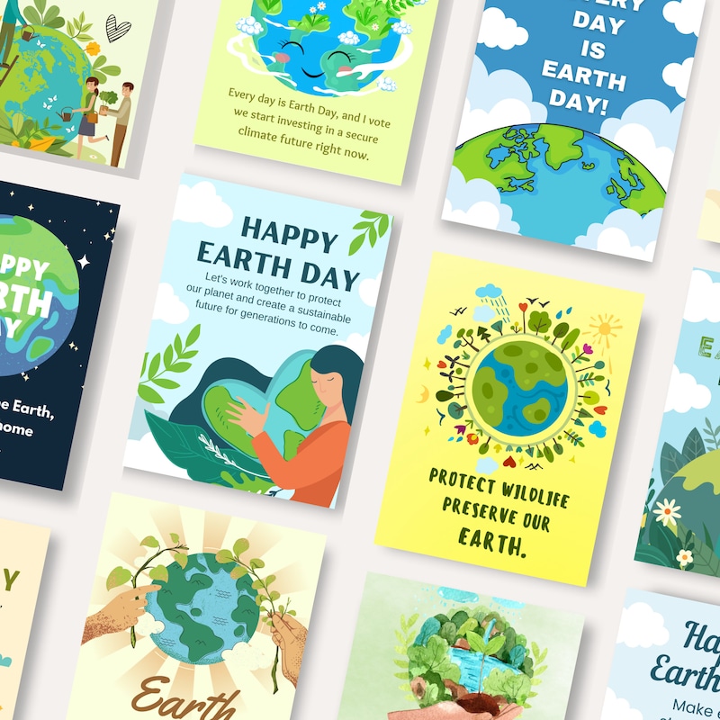 Save the Earth Poster - Etsy