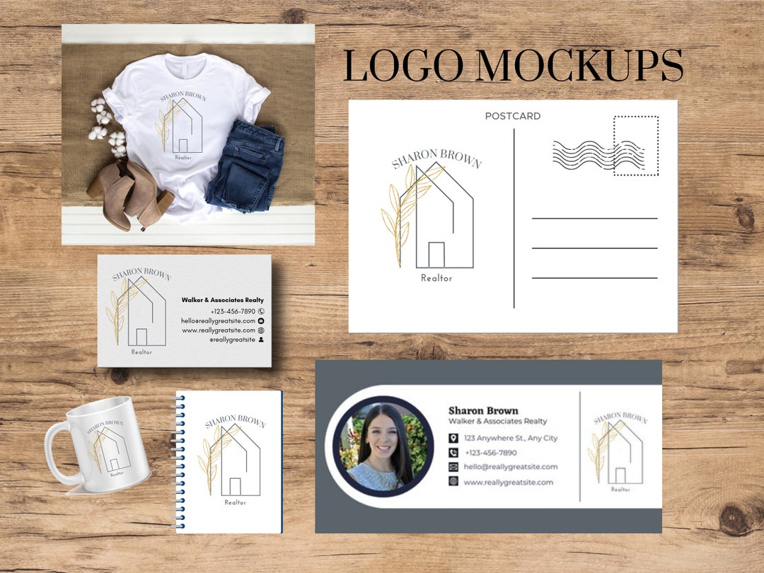 Real Estate Logo Editable Template - Instant Digital Download - Real ...