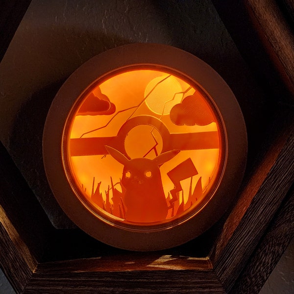 Pikachu Night Light - Etsy