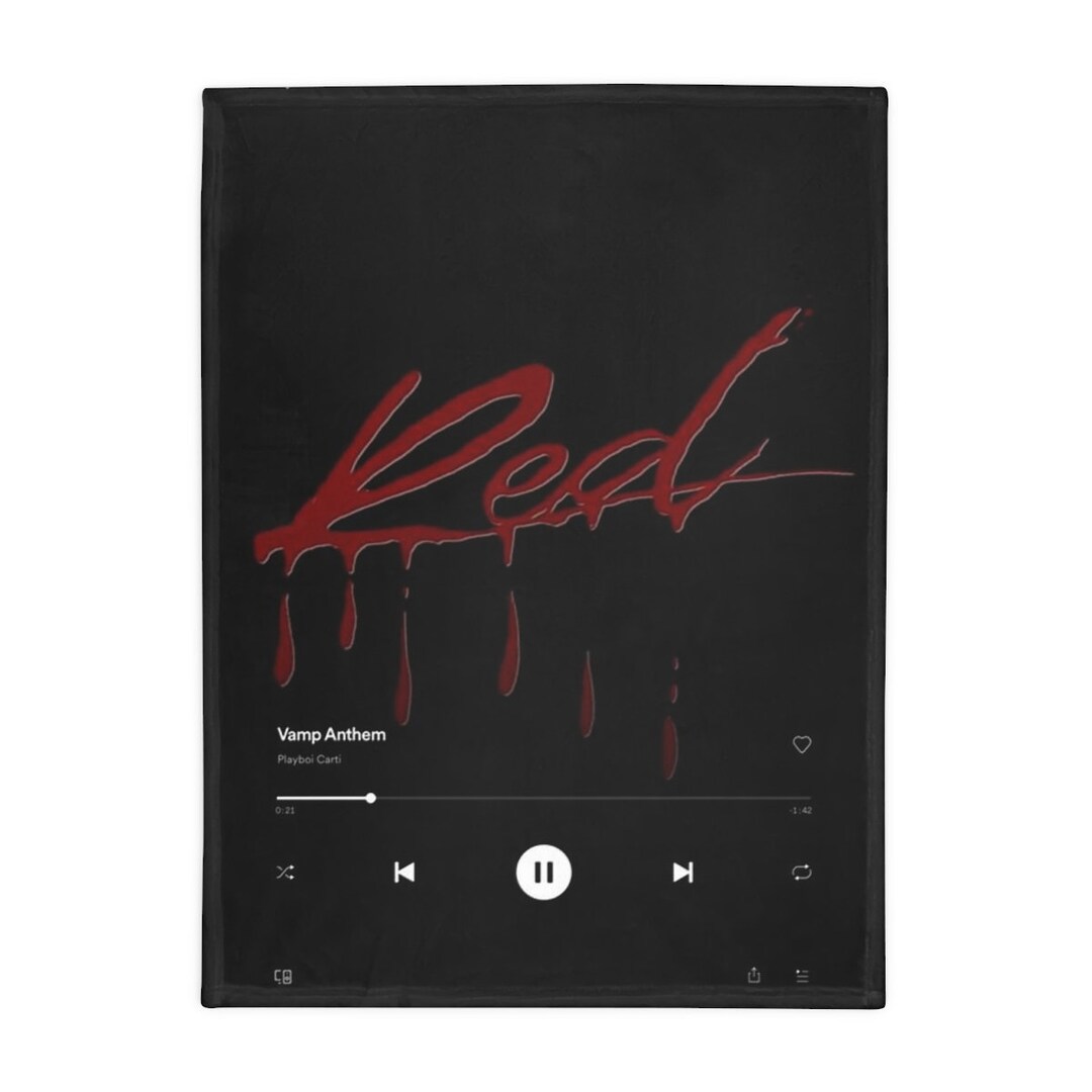 Vamp Anthem Whole Lotta Red Album Song - Etsy