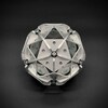 Tetrahedron Gyroscope Display Desktop Kinetic Sculpture in Machined ...