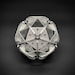 Tetrahedron Gyroscope Display Desktop Kinetic Sculpture in Machined ...