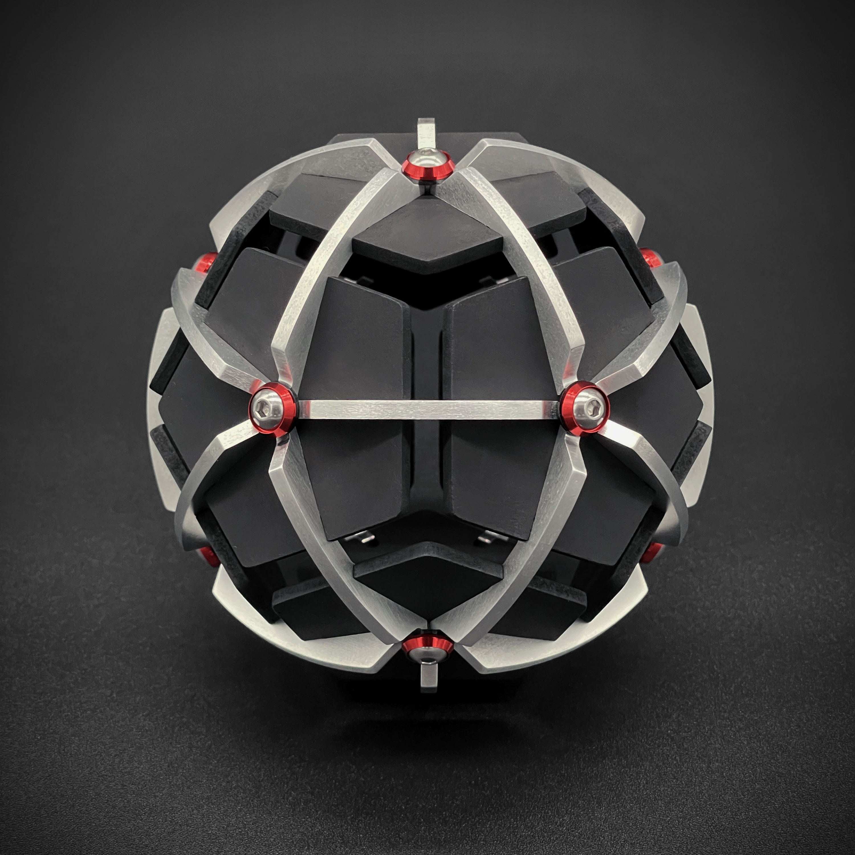Geometric Dodecahedron Decor | Modern Tabletop Mechanical Display Art ...
