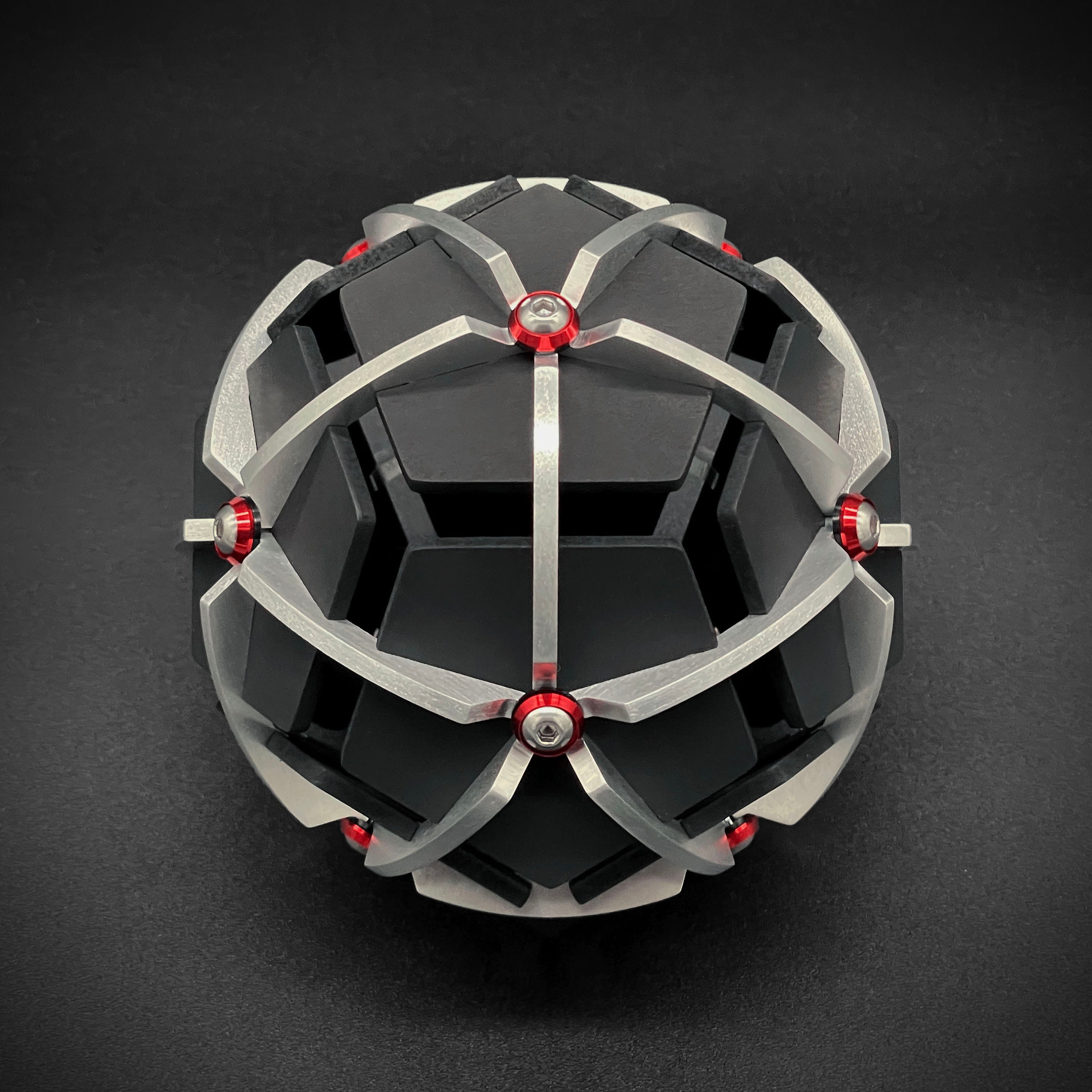 Geometric Dodecahedron Decor | Modern Tabletop Mechanical Display Art ...