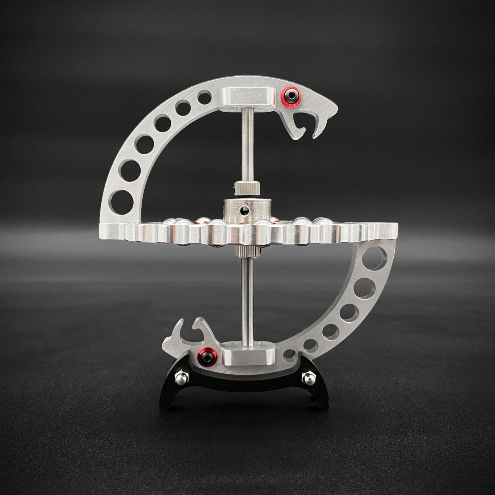 Twin Serpent Gyroscope Display W/ Stand | Modern Desktop Kinetic ...