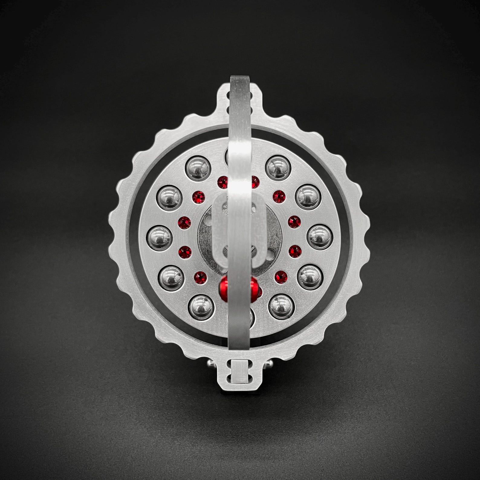 Twin Serpent Gyroscope Display W/ Stand | Modern Desktop Kinetic ...