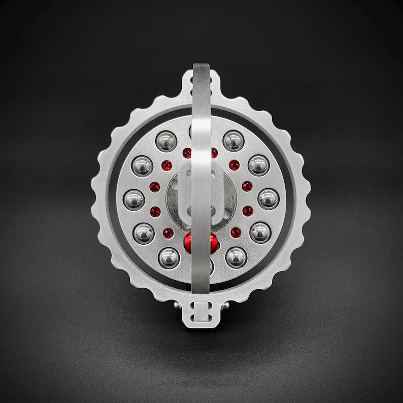 Twin Serpent Gyroscope Display W/ Stand | Modern Desktop Kinetic ...