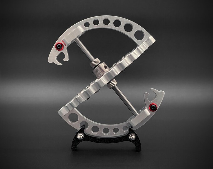 Modern Gyroscope Display W/ Stand | Desktop Kinetic Sculpture in ...